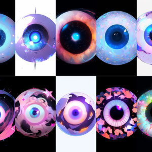 Pixel Eye Pack - textureforge - BOOTH