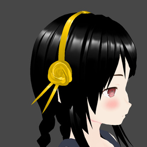 [VRoid 1.0] Simple Hair Pin (無料FREE!!!) - Fish's Shop - BOOTH