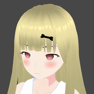 [VRoid 1.0] Star Shape Hair Pin (無料FREE!!!) - Fish's Shop - BOOTH