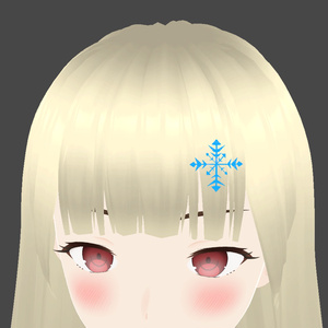 [VRoid 1.0] Star Shape Hair Pin (無料FREE!!!) - Fish's Shop - BOOTH