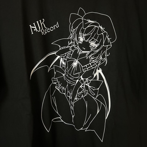 【グッズ】NJK Record ロゴTシャツ（サイズL） - NJK Record☆ニジカSHOP - BOOTH