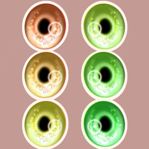 "Freaky" eyes - CuteDarkArts - BOOTH