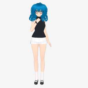 Height Chart For VRChat/VRM/Unity Avatar Scaling (Public Domain) - Kana ...