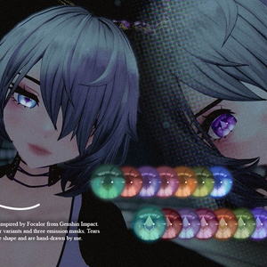 [VRCHAT EYE TEXTURE] Feral - Chazv Studio - BOOTH