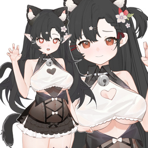 【Vts】【VTuber向け】【修罗鬼】Vtuberです新作衣装/ダイナミックVTSペンダントセット - 小fa朵实验室 - BOOTH