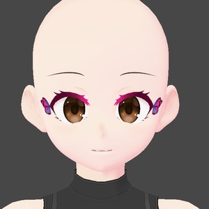 VROID spider eyeliner - sober_rams - BOOTH
