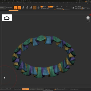ロープブラシ .zbpファイル ( ZBrush rope brush ) - 八極堂 - BOOTH