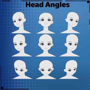 Free Full Body 01 Sample Model - Hibachi Live2D - BOOTH