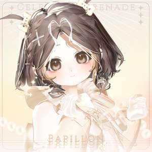 VRC用ヘアスタイル「StellarCascade」【Fleza/マヌカ対応】 - BUGAISYA - BOOTH