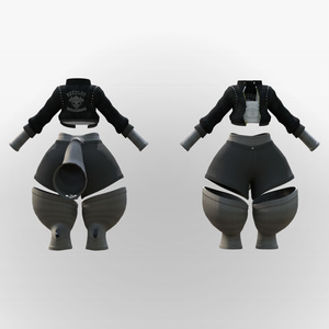 VRChat アバター用の Silly Tailmaw / Silly Tailmaw for VRChat avatars - JucaFox - BOOTH