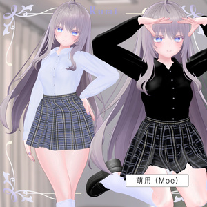 【PB】【5アバター対応】 Zipper Dress 【VRChat想定】 - ルミ - BOOTH