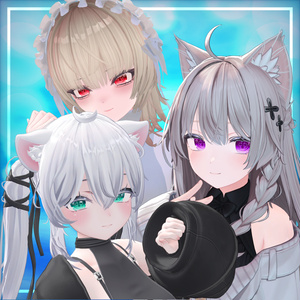 【12アバター対応】Cosmo-Face Texture - 夜乃華 - BOOTH