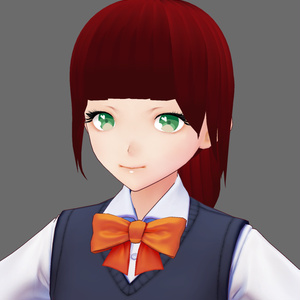 Vroid | Beard Preset | Full shaped Fluffy beard | VRoid 1.0 ...