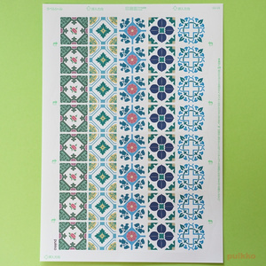 紙製ブックカバー 彫刻（5枚セット） - puikko - BOOTH