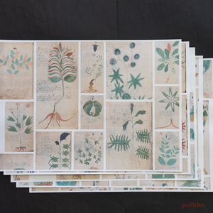 シール 出目金（A6判x2） - puikko - BOOTH