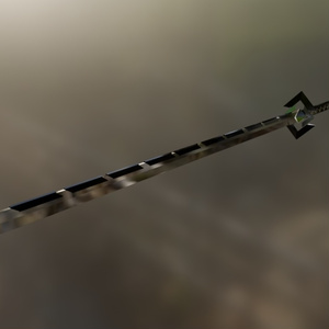 Obsidian quartz (One-handed sword) - VRChat - Crystal Valley Forge - BOOTH