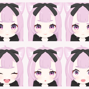 【VRoid正式版】FREE CUTE KITTY BERET VroidStudio custom item HAIR ACCESSORY ...