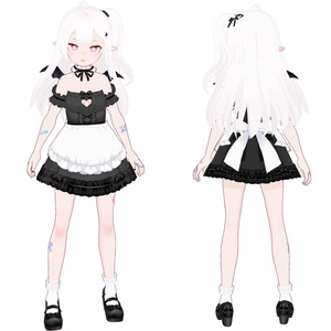 【VRoid正式版】FREE CUTE KITTY BERET VroidStudio custom item HAIR ACCESSORY ...
