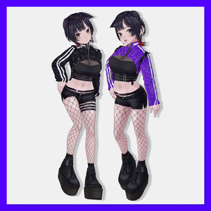 【Vroid】猫耳シスター服 Halloween/クリスマス/ゴシック - LUNAHOLIC - BOOTH