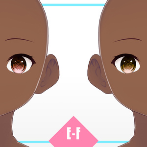 VRoid Texture - Basic Eye Iris Collection - LittleMoxie's Madhouse - BOOTH