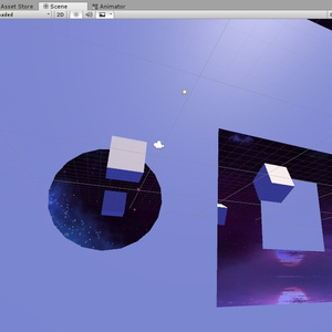 「VRCワールド・無料」In mirror diffrent Skybox Shader - 雪狐工房 - BOOTH