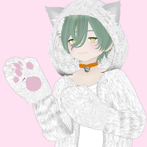 【無料】【VRM】ねこっぽいakyo - UZOMUZO - BOOTH