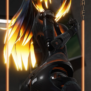 [オリジナル3Dコスチューム] Runa/Luna (ルナ) ハイヒール [VRC] - polybunny - BOOTH