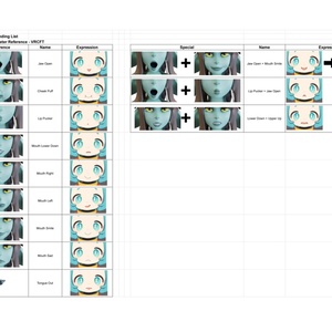 Simple FaceTracking Settings for Mamehinata(まめひなた) - K-ino - BOOTH