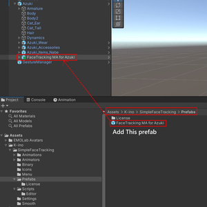 Simple FaceTracking Settings for Mamehinata(まめひなた) - K-ino - BOOTH