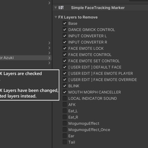 Simple FaceTracking Settings for Mamehinata(まめひなた) - K-ino - BOOTH