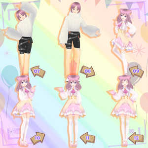 【無料版あり】【VRC 男性向け 座りポーズセット.Vol 1】VRC Male Sitting Pose Set.Vol 1 🐙 ...