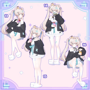 【無料版あり】【VRC 男性向け 座りポーズセット.Vol 1】VRC Male Sitting Pose Set.Vol 1 🐙 ...