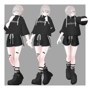 【3Dモデル】Mao-マオ- - ぞうさん屋 - BOOTH