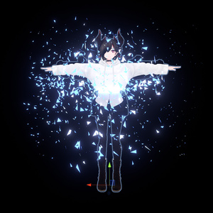 【VRChat想定】Cyber Fade Shader - sakazakingdom - BOOTH