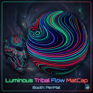 【Matcap】Deep Space Nebula - 深宇宙のテクスチャ素材【1:1】 - penmat - BOOTH