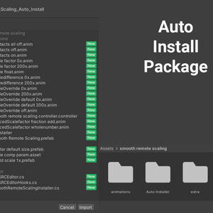 Scaling Prefabs (U#) for VRchat worlds V1.3 - jetdog - BOOTH