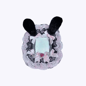 Navy and White りぼん heart case - ♱𝐩𝐨𝟏.𝐳𝐧♱ - BOOTH