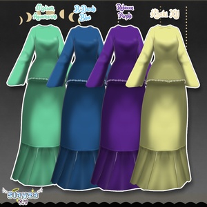 [VROID] 7 Bandana Style Template - V.Y Atelier - BOOTH