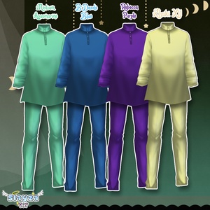 [VROID] 7 Bandana Style Template - V.Y Atelier - BOOTH