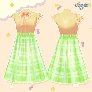 [Vroid Studio Stable Vers.] Female plus size / chubby model - V.Y ...