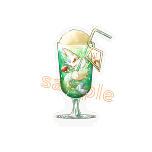 ぬいちゃんアクリルキーホルダー(寝そべりver.) - nui shop - BOOTH