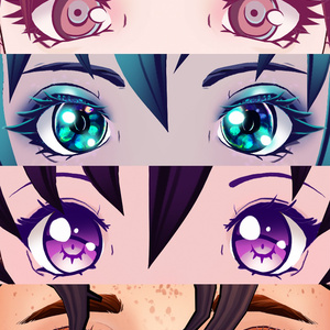 [Vroid] Flower Crown Hair Preset - onlyvirtualrae - BOOTH