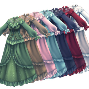 [Vroid] Flower Crown Hair Preset - onlyvirtualrae - BOOTH