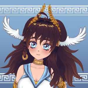 [Vroid] Flower Crown Hair Preset - onlyvirtualrae - BOOTH