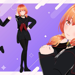 VRM Erina "Goldy" Haruno - Idol Version - nekoergatu - BOOTH