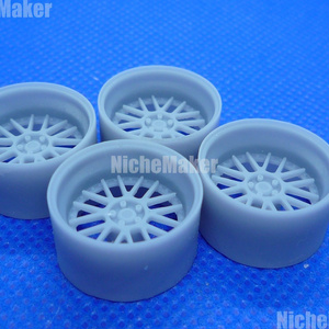 タミヤ 1/24 スーパーセブン対応 Wobbly WEB WHEEL風ホイール - nichemaker - BOOTH