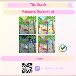 [F2U] Animated Vtuber Background Warm Bathing Pool - AssetsPedia - BOOTH