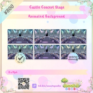 [F2U] Animated Vtuber Background Warm Bathing Pool - AssetsPedia - BOOTH