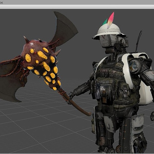 256fes Mech Sample (VRChat Avatar) - Kosan's Shop - BOOTH