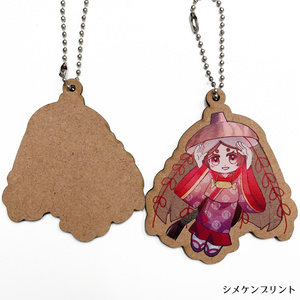アマビエ様／革製キーホルダー（2種） - Shimeken Shop（シメケン ショップ）- シメケンプリントのオリジナルグッズ・ショップ ...